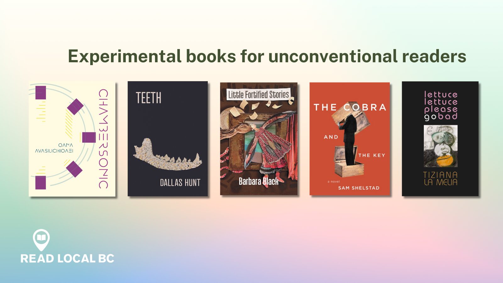 5 BC Books That Bend the Rules - Read Local BC
